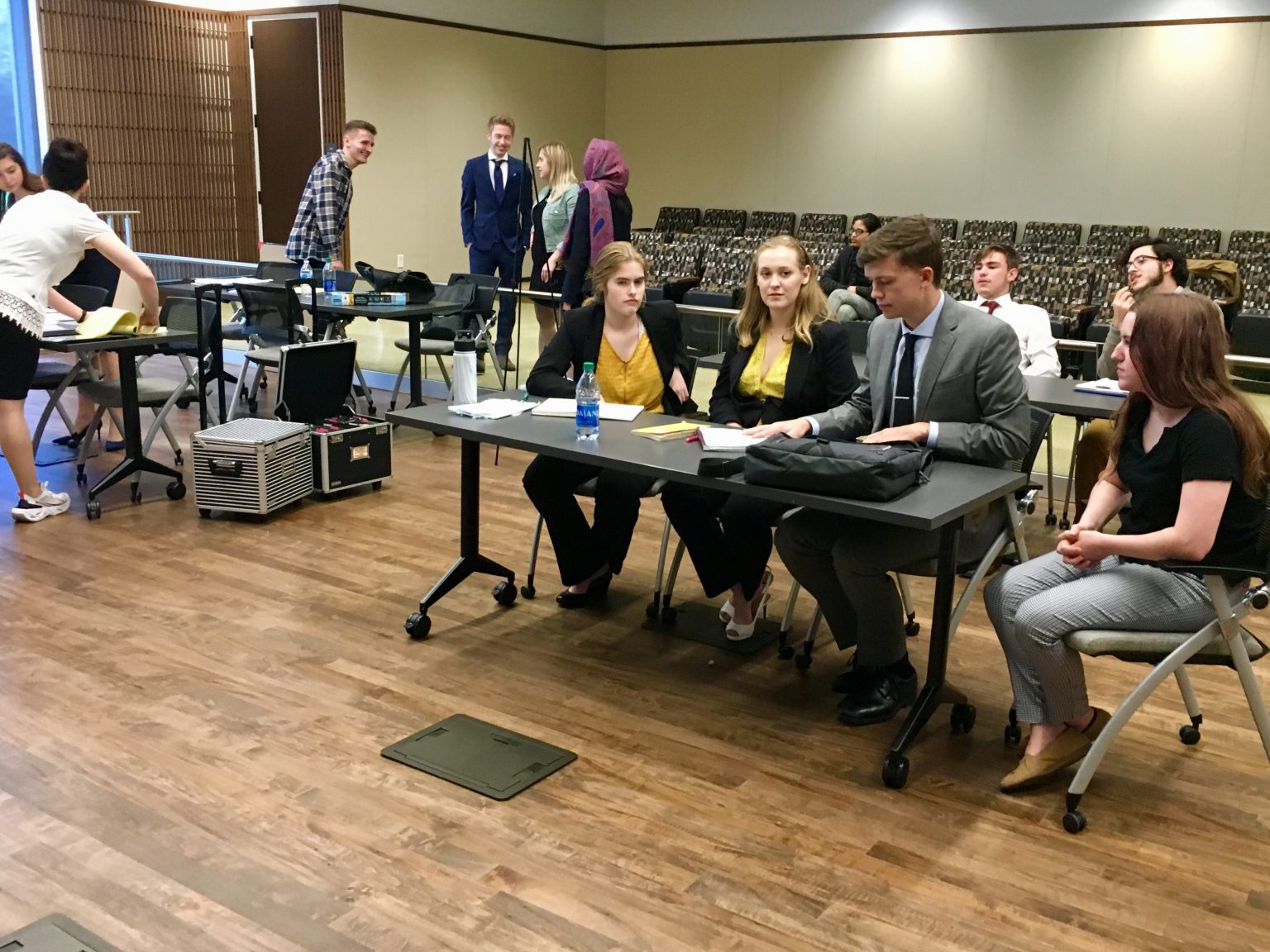 Mock trial team competes in first-ever tournament – The Catalyst