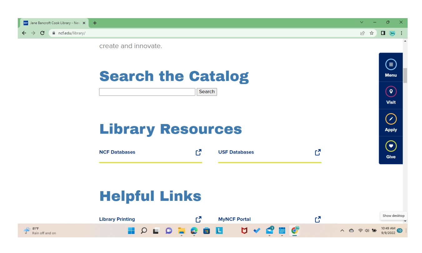 Jane Bancroft Cook Library implements a new system for students – The ...